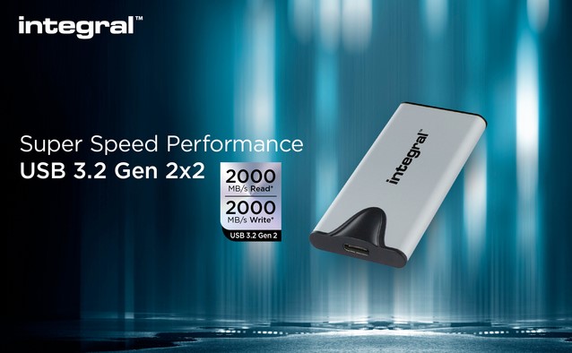 SSD INTEGRAL SLIMXPRESS PORTABLE USB-C 1TB bij MaritiemExpert